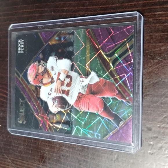 Panini | Toys | Brock Purdy 223 Select Draft Picks Field Level Purple ...